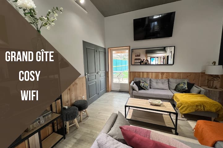 *Grand Gîte Des Châteaux*climatisé & Jardin Privé - Bracieux