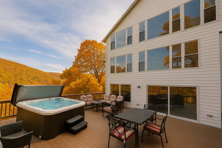 The View - Hot Tub Sauna Dog Friendly 3784 Sqft - Harpers Ferry, WV