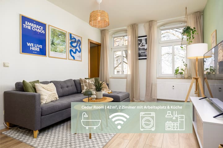 Staytime - Cedar Room | Top Lage | 4 Personen - Dresden