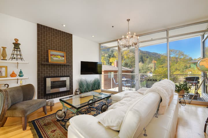 Beautiful West End Condo, Breathtaking Views! - Boulder, CO