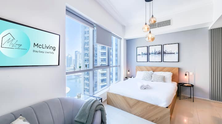 Remote Work In Style | Pool • Beach • Free Parking - 두바이 마리나