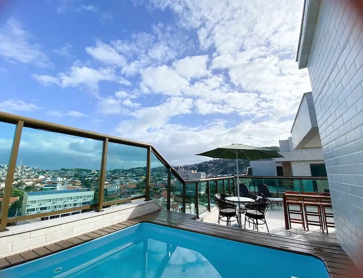 Cobertura Praia Dos Anjos · Piscina Privativa - Arraial do Cabo