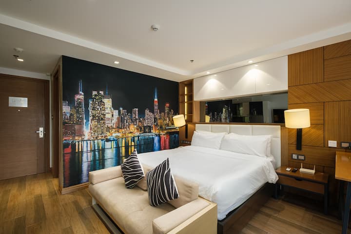 Luxurious & Cozy Oasis @ One Euphoria Rooftop Pool - Angeles