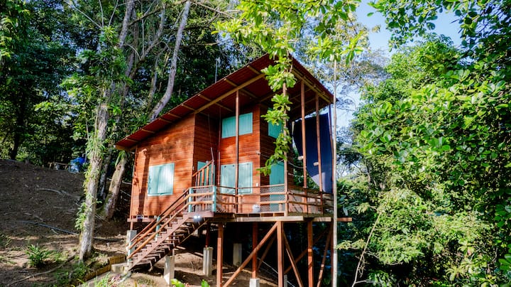 Jungle Surf Cabin Steps From The Ocean - Panamá