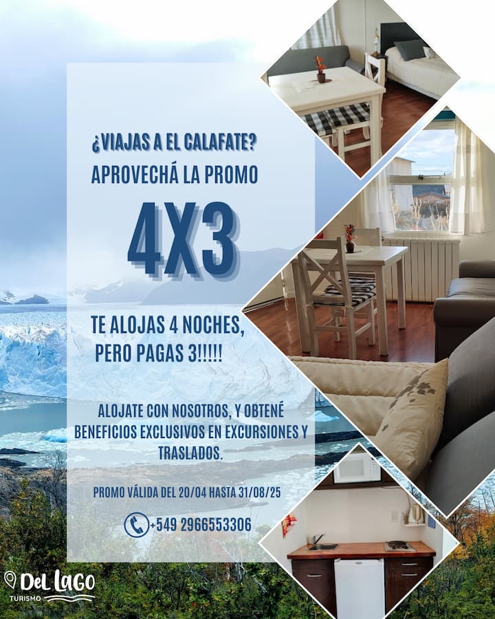 Calido Y Confortable Monoambiente. - El Calafate