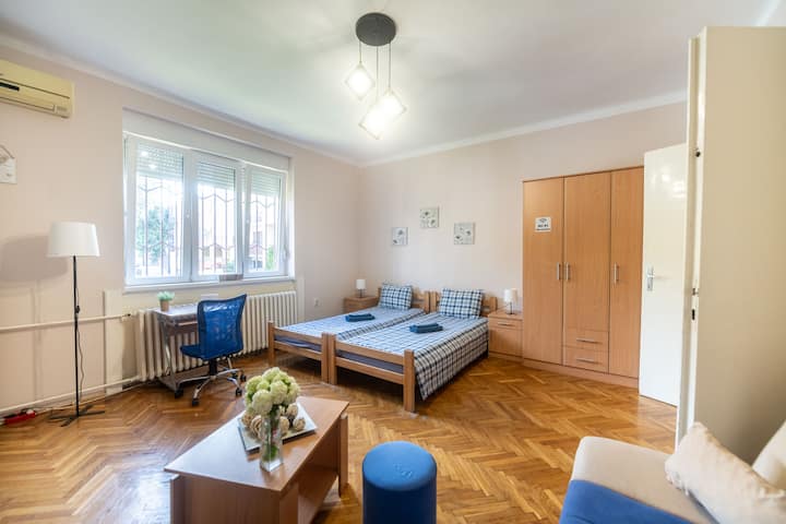 Central Flat With Parking & Bbq  40m2 - Apt. No. 1 - Novi Sad