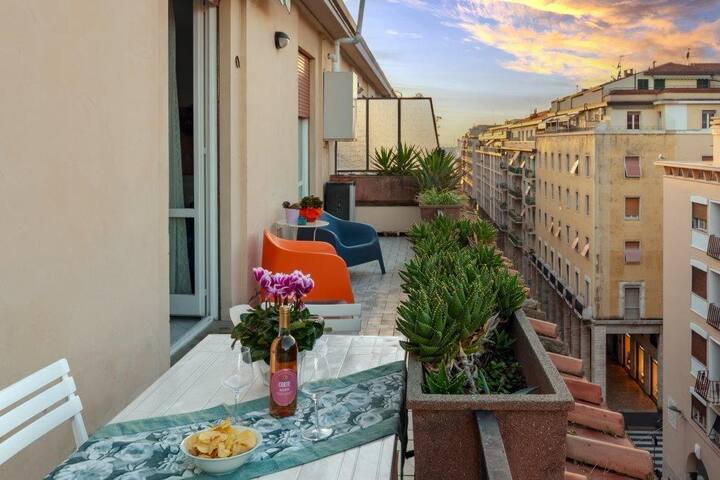 Appartamento Centrale Con Terrazza - Livorno