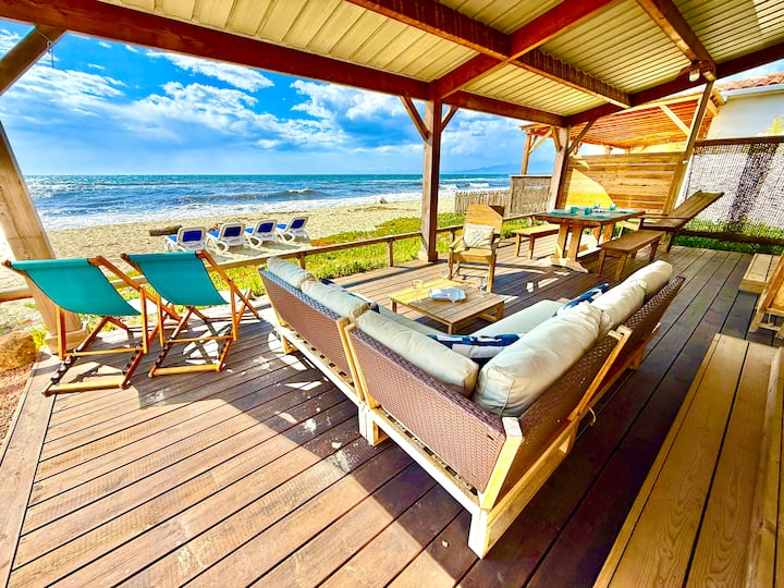 Bungalow 48 Les Pieds Dans L'eau - Ghisonaccia
