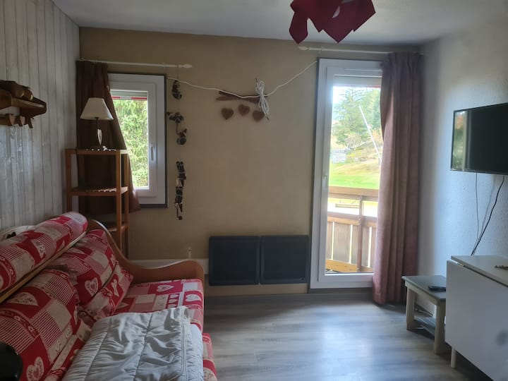 Superbe Appartement Au Pied Des Pistes Avec Balcon - Prapoutel
