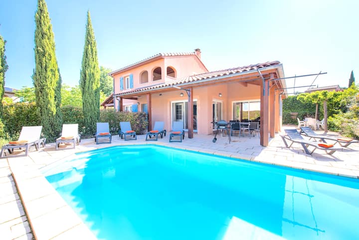 Villa Beau Vallon Met Privézwembad Voor 8 Personen - Vallon-Pont-d'Arc