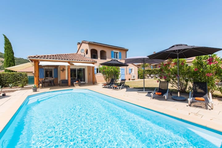 Villa Le Lézard 6 Personen Met Privézwembad - Vallon-Pont-d'Arc