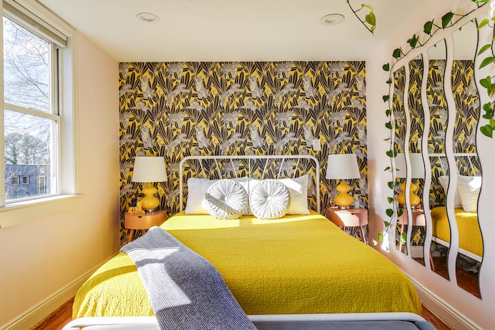 Funky, Private Guesthouse Near Richmond Food Scene - Richmond, VA