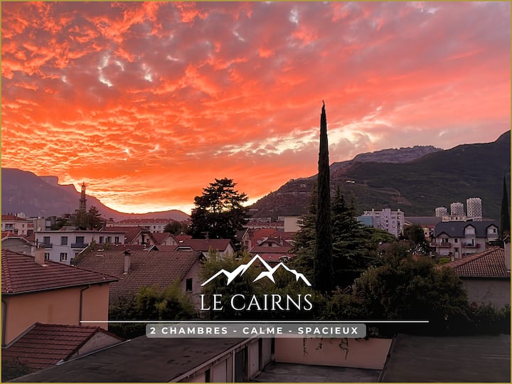 Le Cairns - Vue Bastille Et Loggia - Grenoble