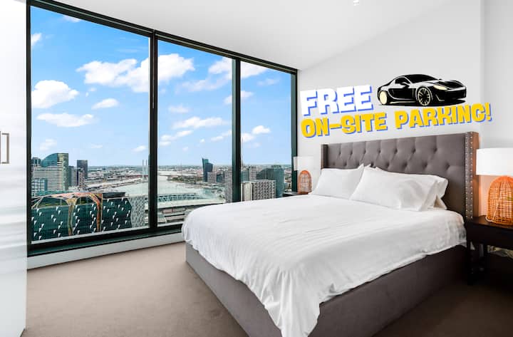 Seaview|2bathrooms| Onsite Parking, Balcony (S28) - Melbourne