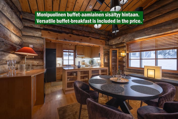 Kuukkeli Log Houses Teerenpesä - Premium Suite A48 - Saariselkä
