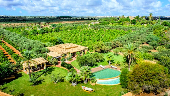 Villa Con Piscina Salata Ampio Giardino Selinunte - Castelvetrano