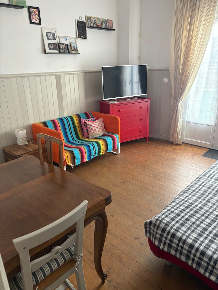 Grand T2 Coloré à 20 Mètres De La Belle Plage !!! - Berck