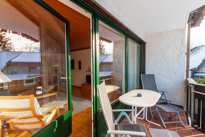 Ferienwohnung Sanne Mit Balkon | Direkt Am Kurpark - Braunlage