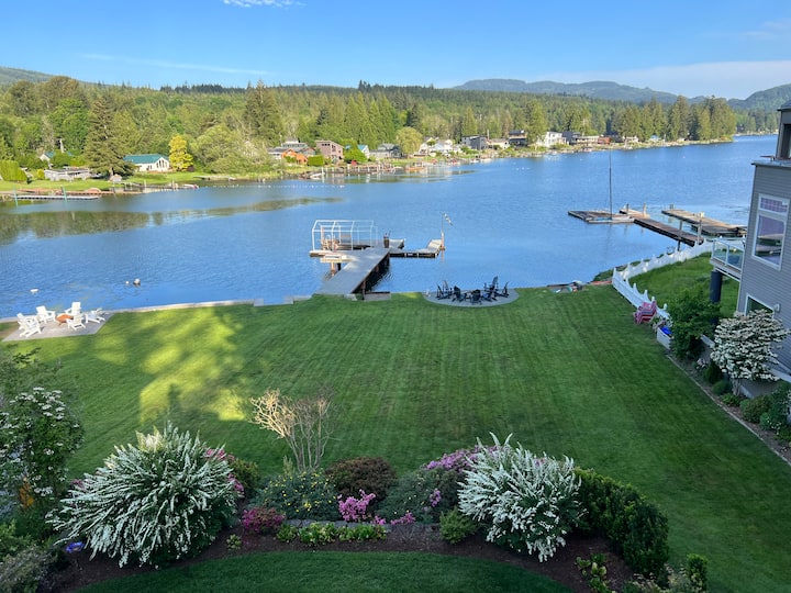Family Friendly Lake Home W/60' Sandy Beach/kayaks - Larrabee State Park, Bellingham