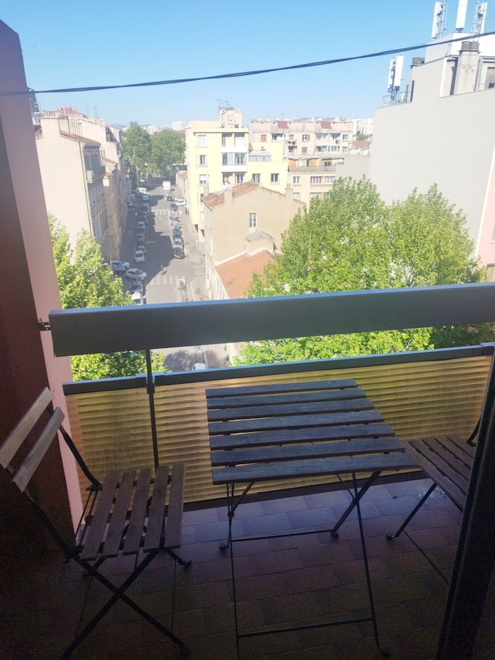 Marseille Studio 10 Min A Pied Gare St Charles - Marseille