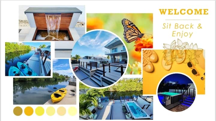 Furnished 1/1 Waterfront Apt.,  Hottub+kayak+fish - Florida Keys