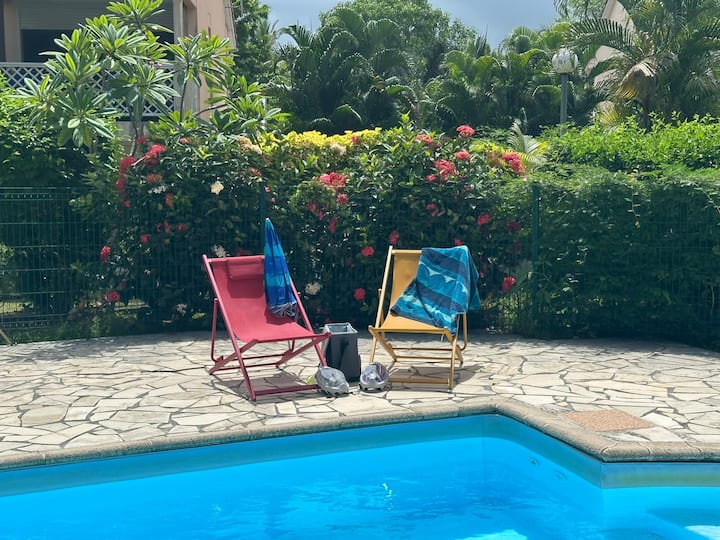 50m2 Apartment - Residential Complex With Swimming Pool - Martinica