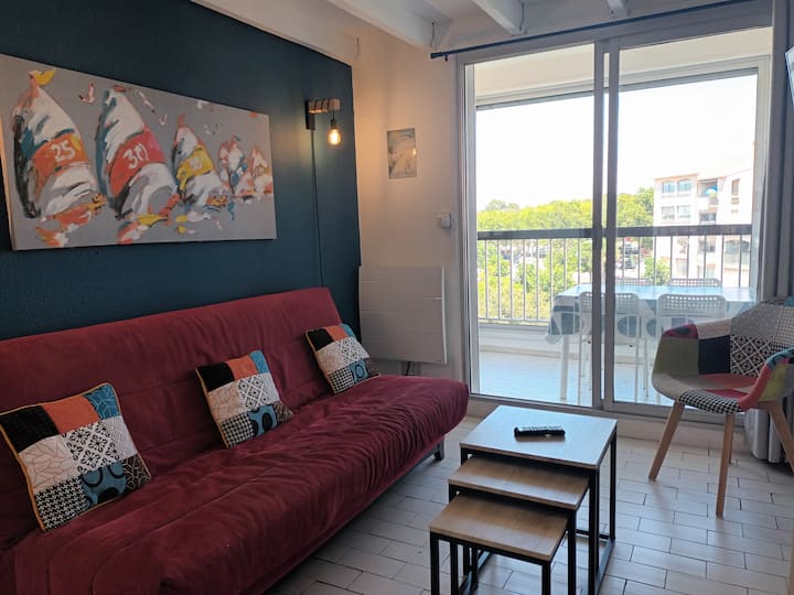Appartement Super Situation Centre Port Cap D'agde - Agde