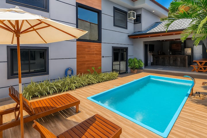 Casa C/3 Suites, Piscina, Sala De Jogos E Gourmet - Florianópolis