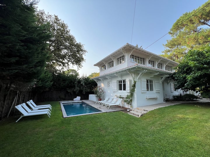 Pyla Sur Mer -Villa Eskualduna - Piscine Chauffée - Pyla sur Mer