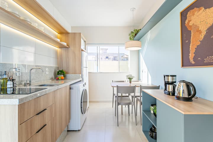 Apart Premium C/ Garagem • 5min Praia Campeche - Florianópolis