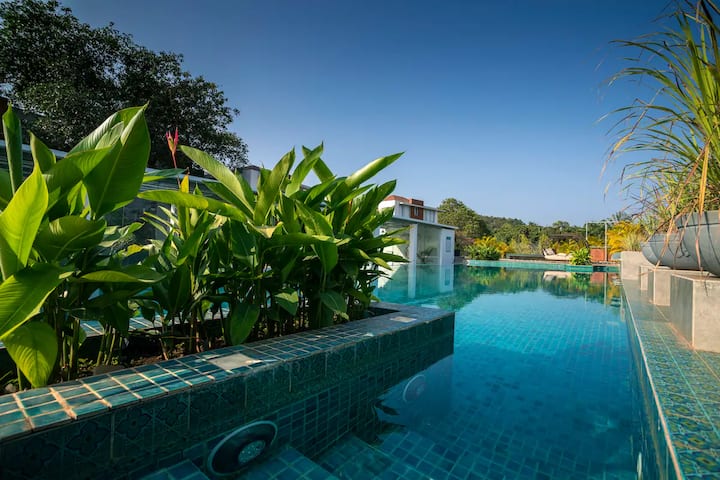 The Coastal Nest | 2bhk By Da Alohas- Candolim - Goa