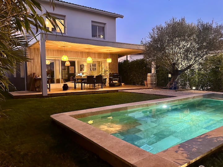 Spacieuse Maison Avec Piscine à Bordeaux Caudéran - Bordeaux