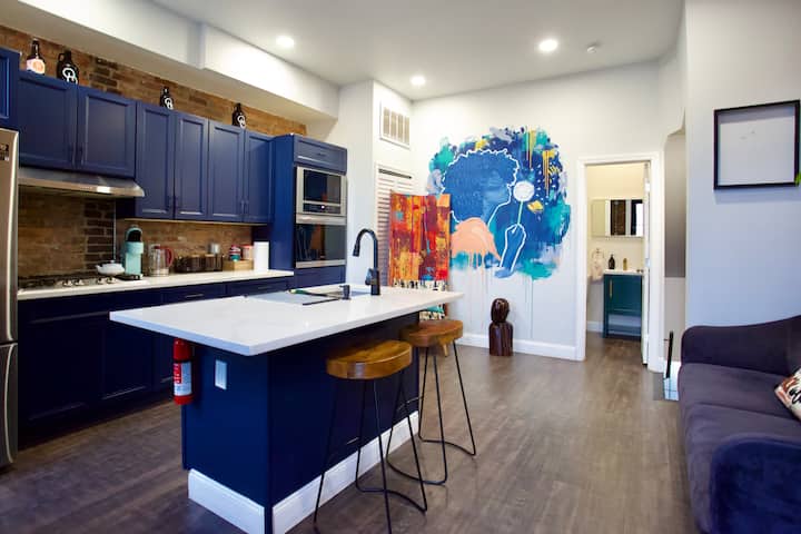 Rustic Duplex, 2 Outdoor Spaces, Minutes To Ny - 澤西市