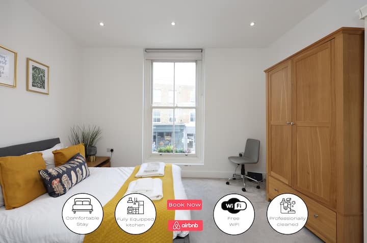 Inclusive 1 Bedroom Flat On Broadway Market! - Greenwich