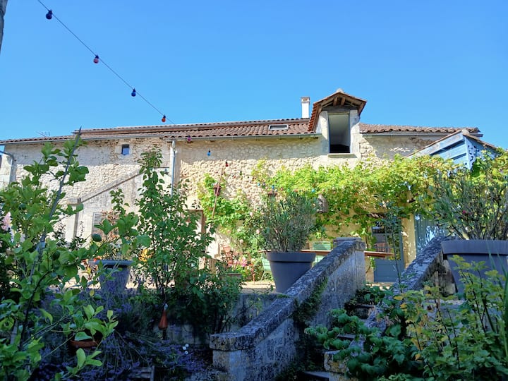 Joli Gîte Avec Vue Sur Le Château - Brantôme en Périgord