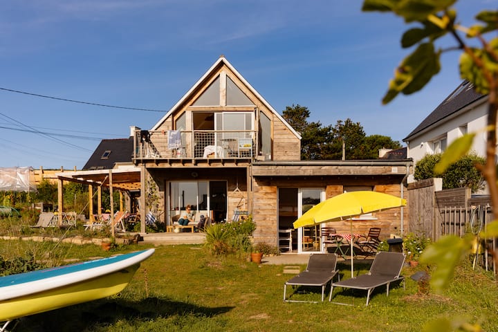 Côte Et Rêve Beachhouse And Tinyhouse 100m->beach - Plozévet