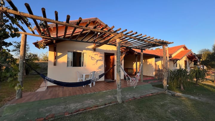 Chalé Em Meio à Natureza Ii 5 Min Do Thermas C/ Ar - Águas de São Pedro