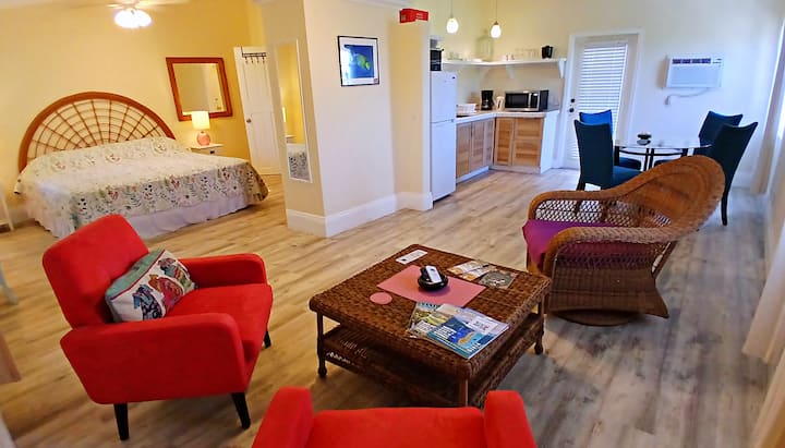Grand Turk B&b- Queen Angel -Spacious King Studio! - Turks and Caicos Islands