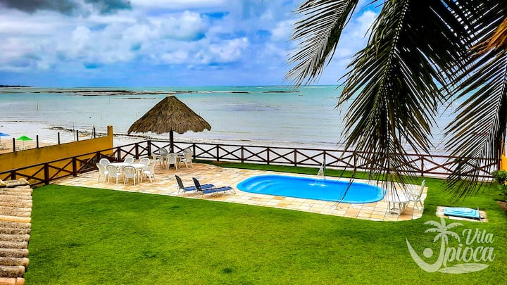 Casa Praia Beira-mar E Piscina/ Maceió Vila Ipioca - Maceió
