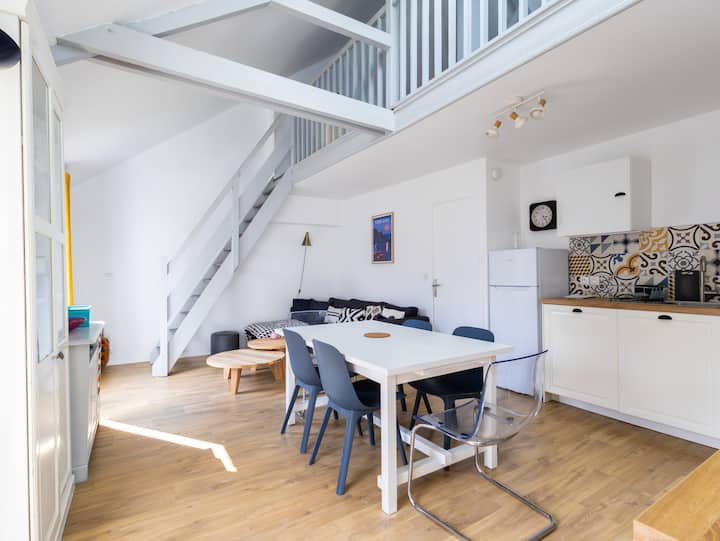 Duplex Lumineux Avec Balcon Filant - Perros-Guirec