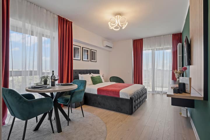 Garsoniera Rust&green Rezidential Moghioros Park - Bucarest