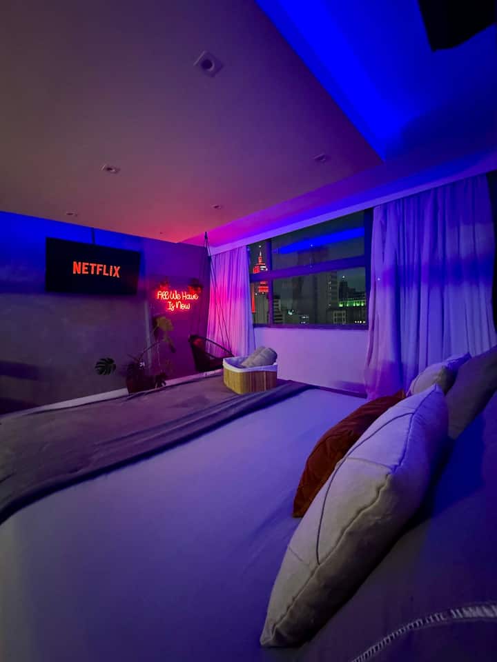 Loft No 30º Andar C/ Vista Espetacular E Elegante. - São Paulo