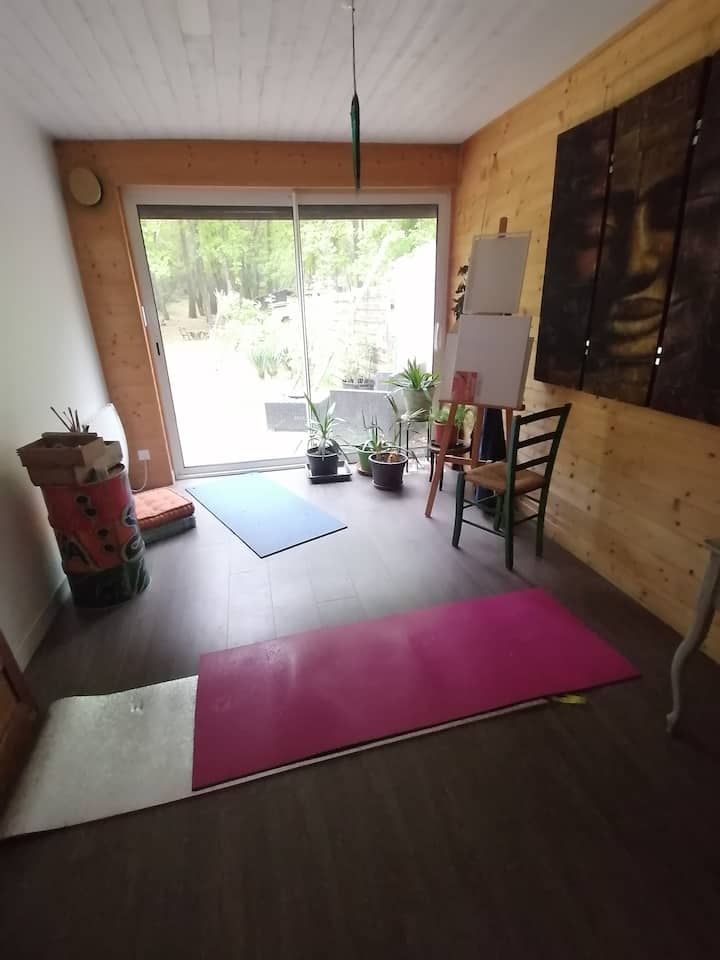 Charmante Maison Zen Dans Les Bois - Les Mathes