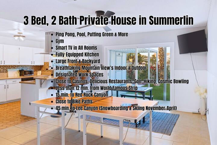 Vegas Fun & Fit-entire Private House In Summerlin - Las Vegas, NV