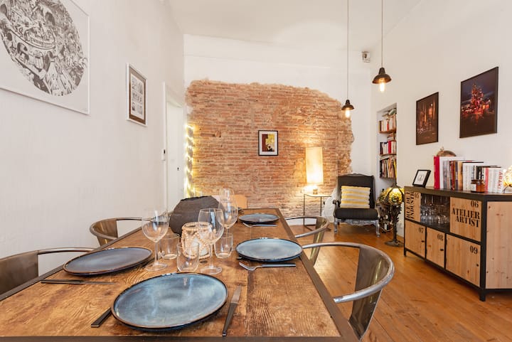 T3 Havre Paix 6p • 115m² Coeur Toulouse • Pkg 3mn - Toulouse