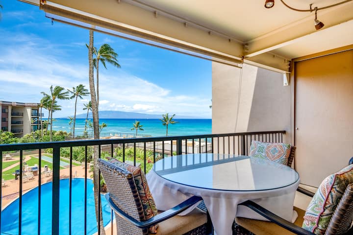 Oceanfront Condo- Gorgeous Ocean Views (Sleeps 4) - Hawaï