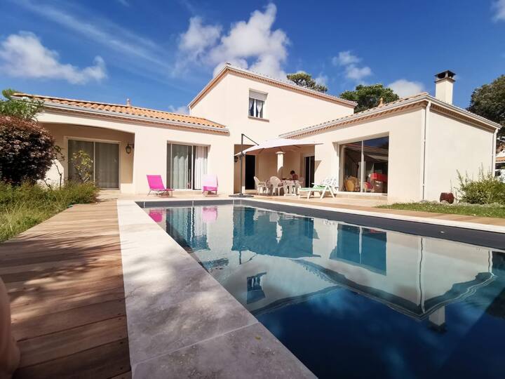 St Palais, Maison Avec Piscine à 200m De La Plage - La Tremblade