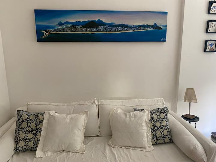 Copacabana-ipanema
Apto Acolhedor
Duas Camas - Ipanema