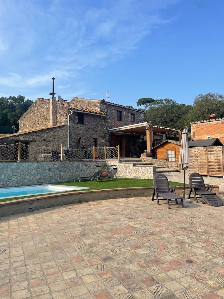 Masia Can Vilar A 15km De La Costa Brava - Blanes