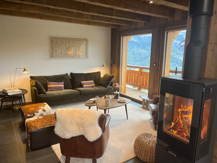 Chalet Neuf 200 M2 Combloux Megève 10-12 Personnes - Combloux
